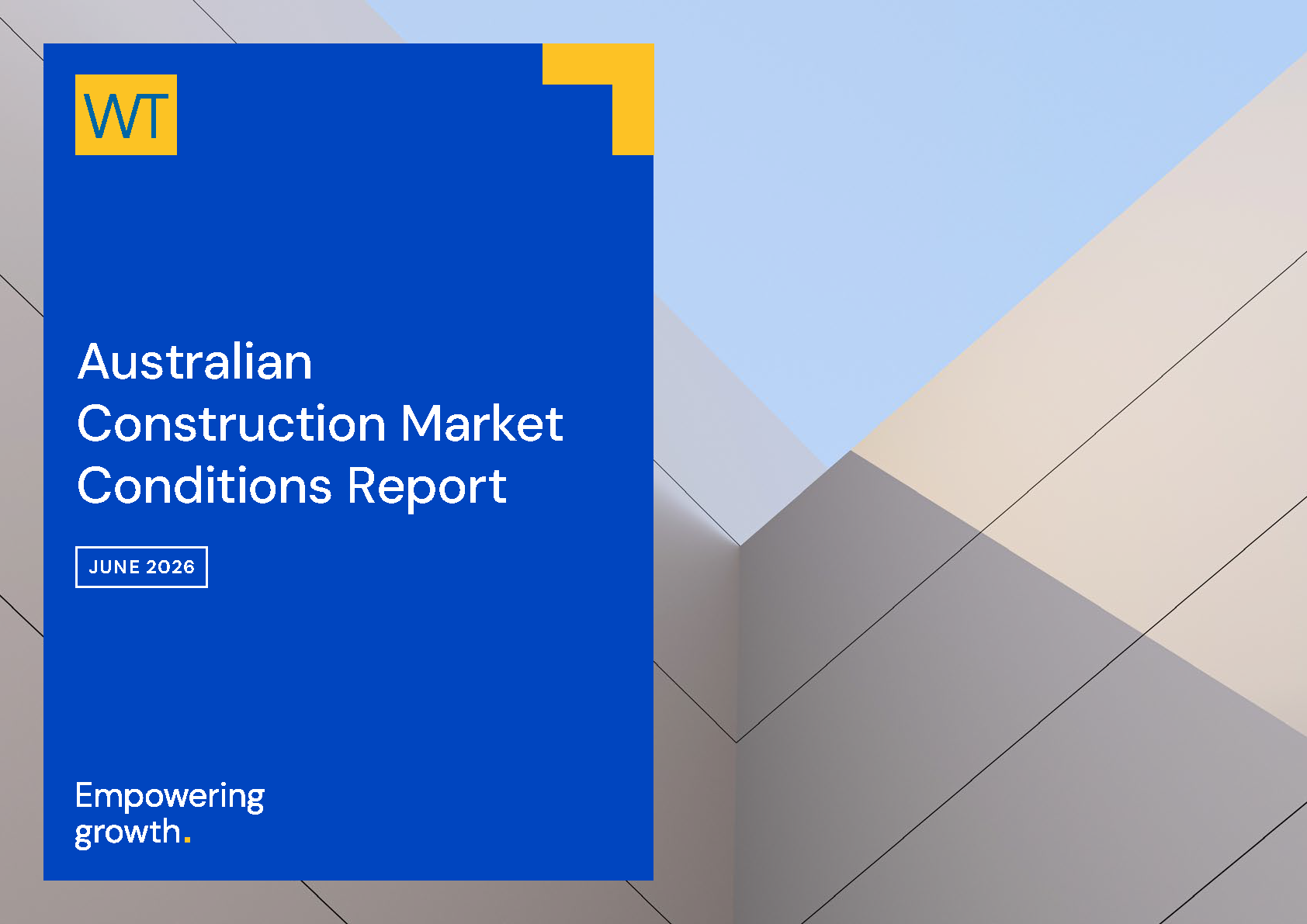 Australian Construction Market Conditions Report - June 2026 - WT Australia